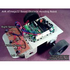 PyroElectro – News, Projects & Tutorials » Blog Archive » Obstacle Avoiding Robot Using AVR ATmega32