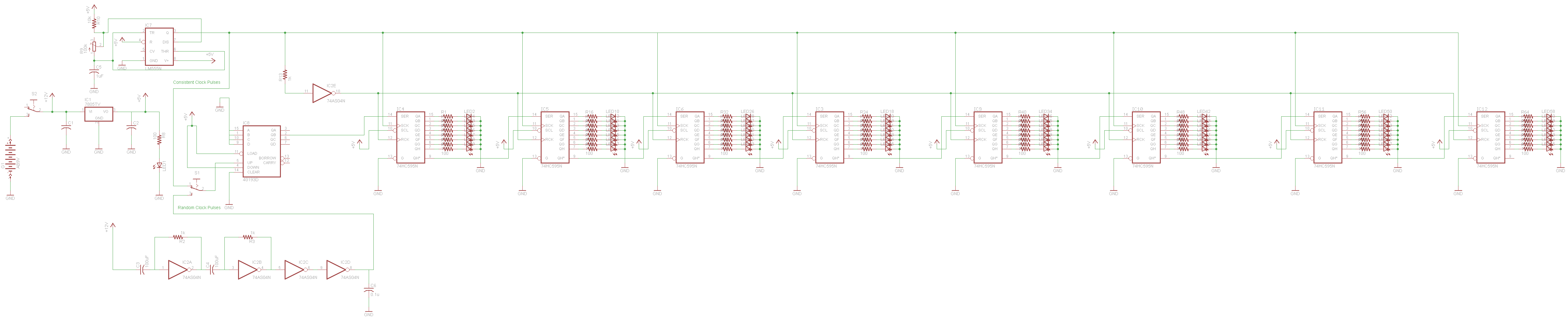 Christmas Tree Odigital Logic Schematic Pcb Layout Pyroelectro News Projects And Tutorials