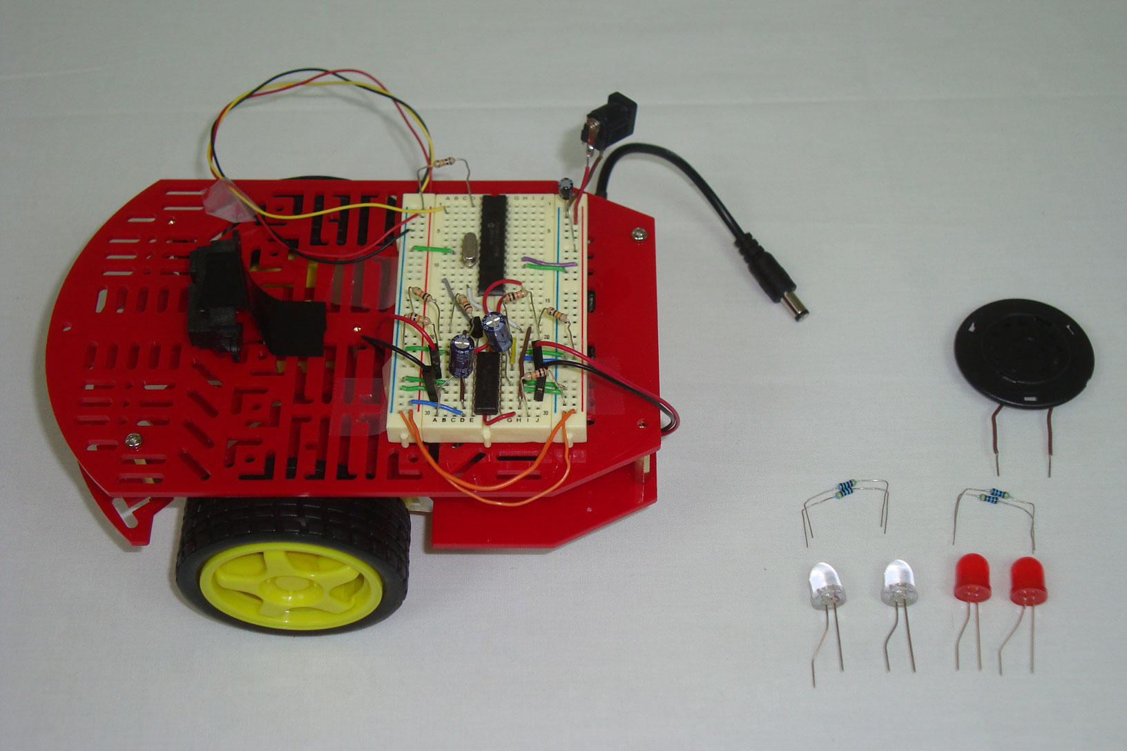Building A Robot Proximity Sensor Hardware Pyroelectro News Projects And Tutorials