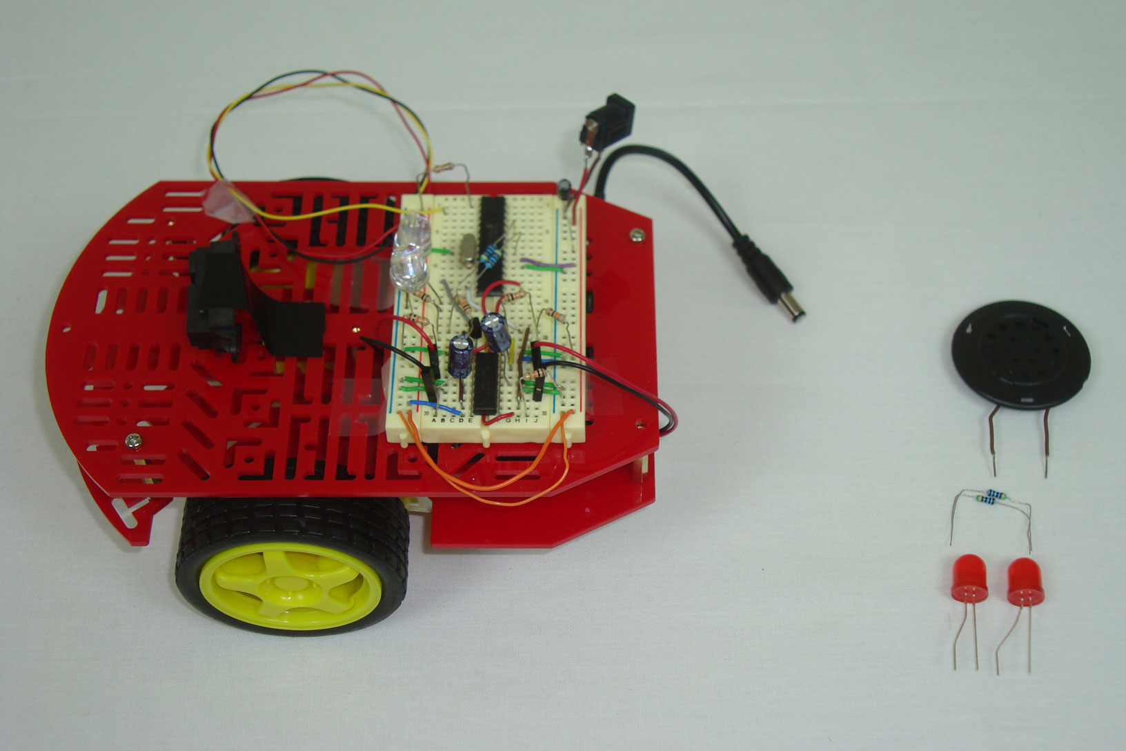 Building A Robot Proximity Sensor Hardware Pyroelectro News Projects And Tutorials