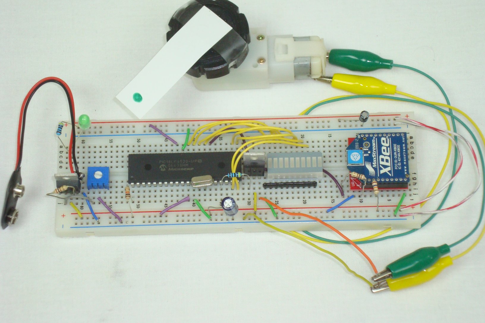 Wireless Sensor Motor Control Receiver Pyroelectro News Projects And Tutorials